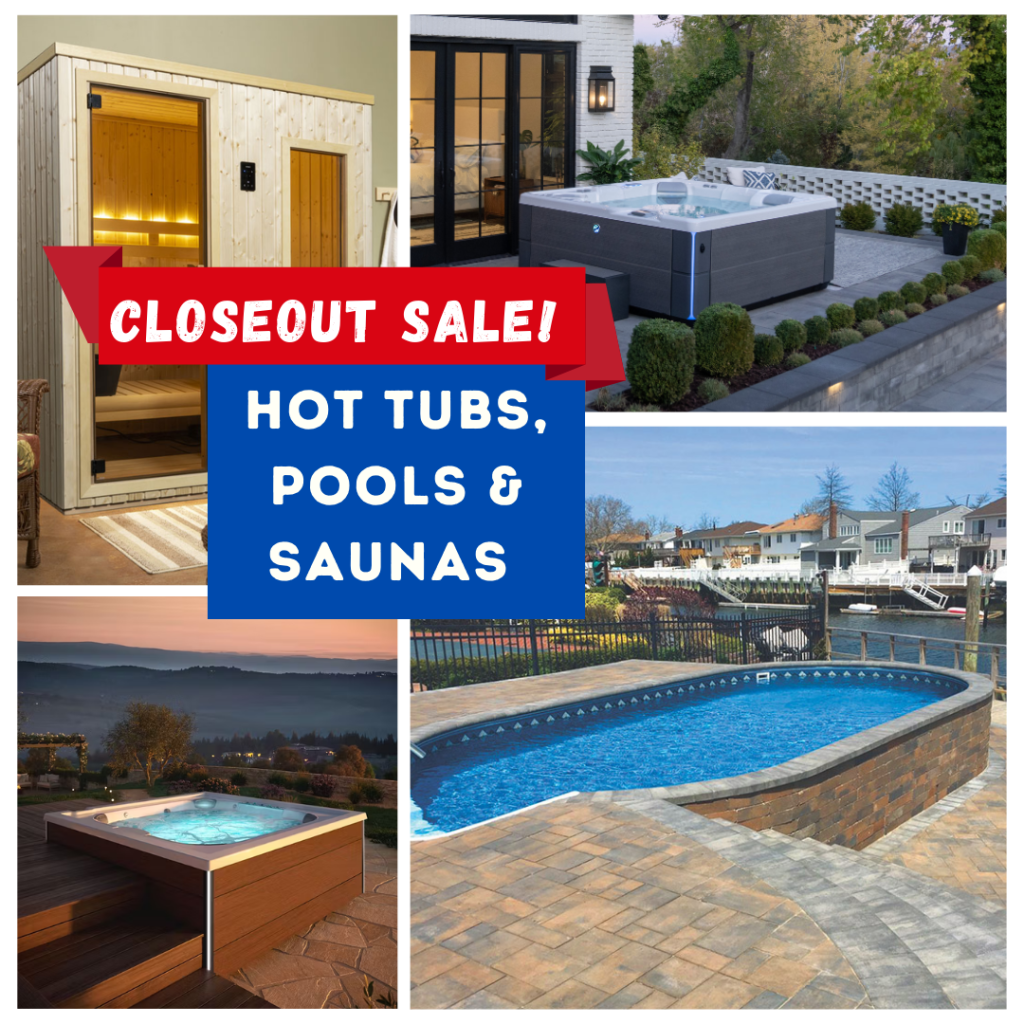 Close Out Deals on Hot Tubs, Pools and Saunas! - Thatcher Pools and Spas